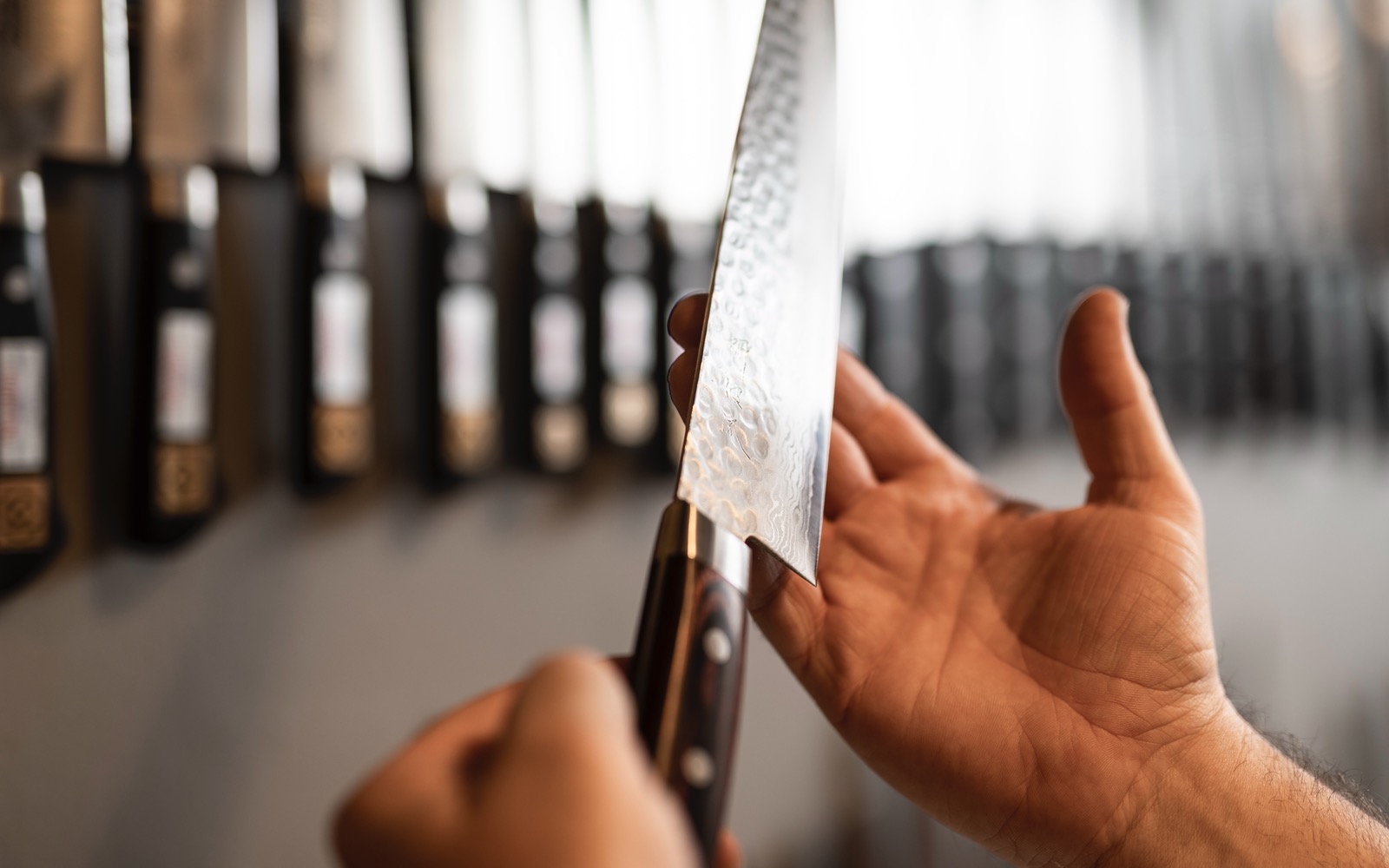 Professionel slibning og genopretning af knive