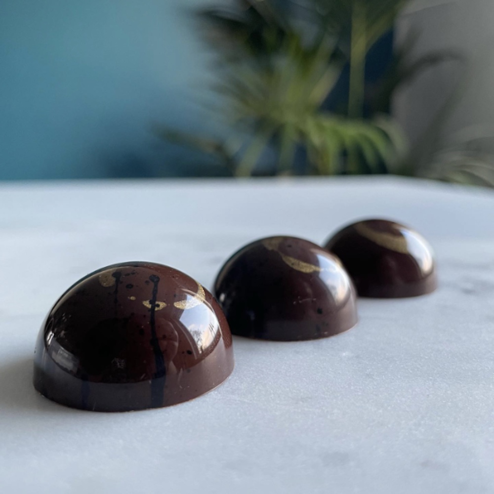 Test af chokoladeforme fra Silikomart