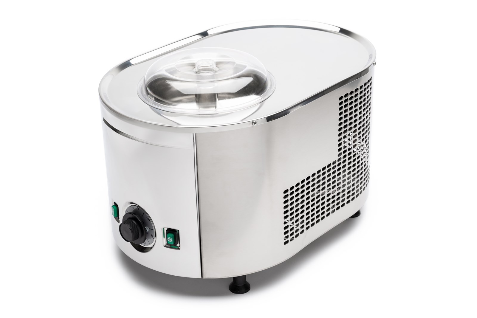 Musso Mini Lussino 4080 ismaskine - Hjemmelavet is